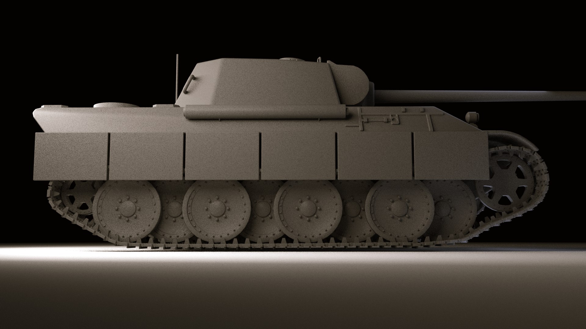 3d Model German Ww2 Tank