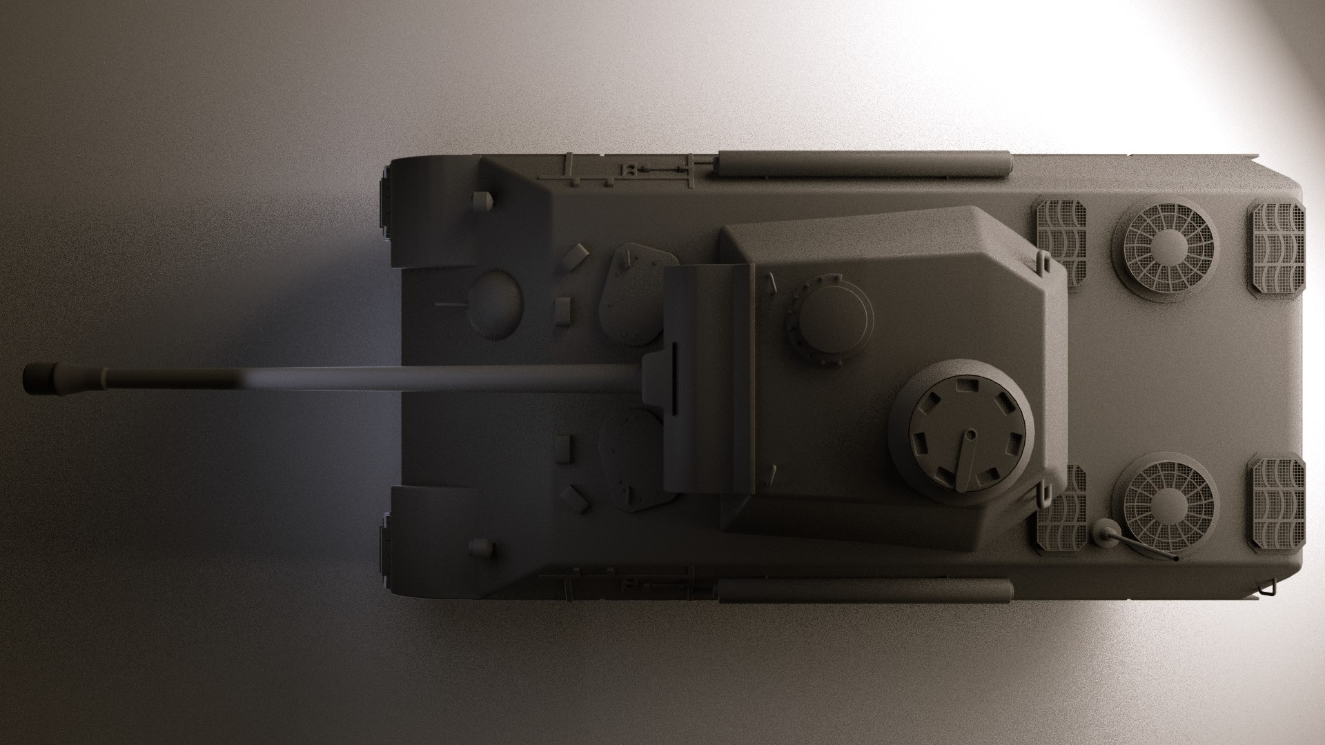 3d Model German Ww2 Tank