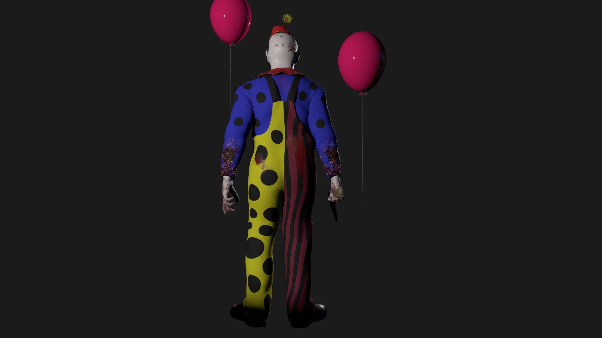 Crazy Clown 3D Model - TurboSquid 2118107