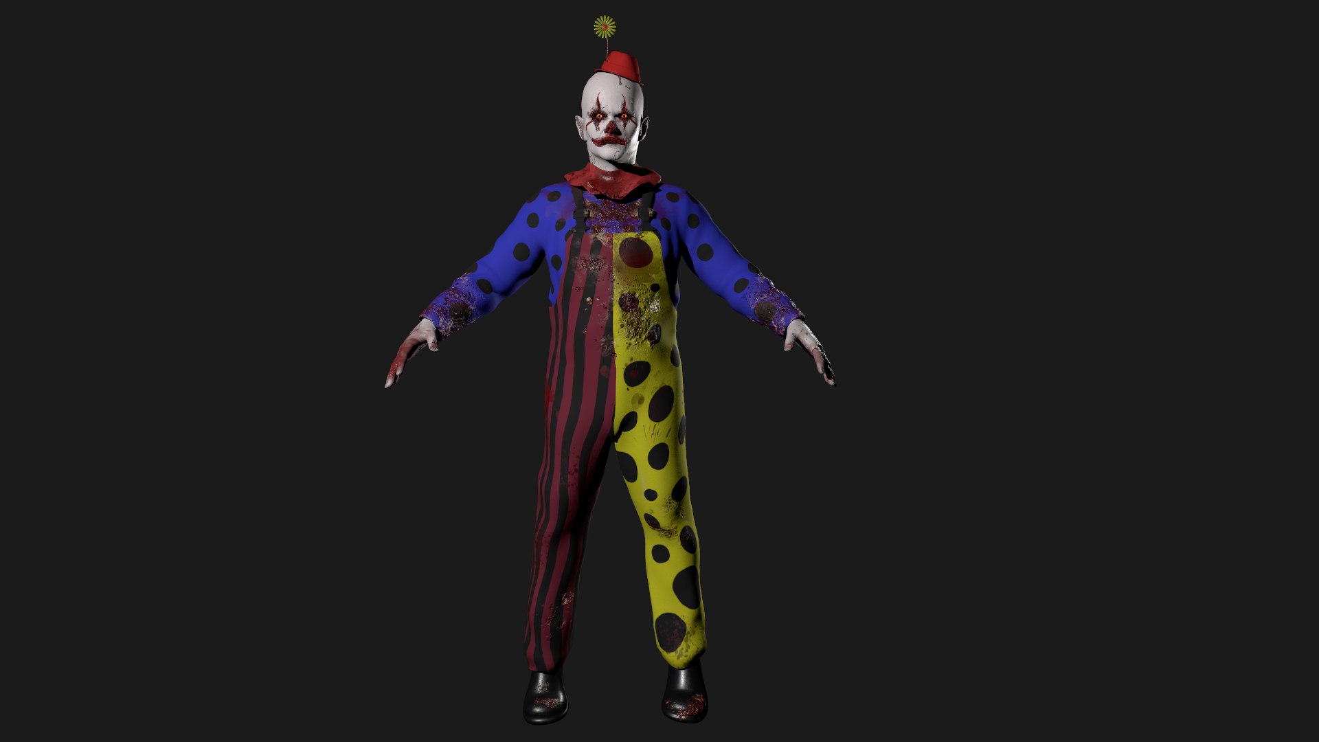 Crazy Clown 3D Model - TurboSquid 2118107