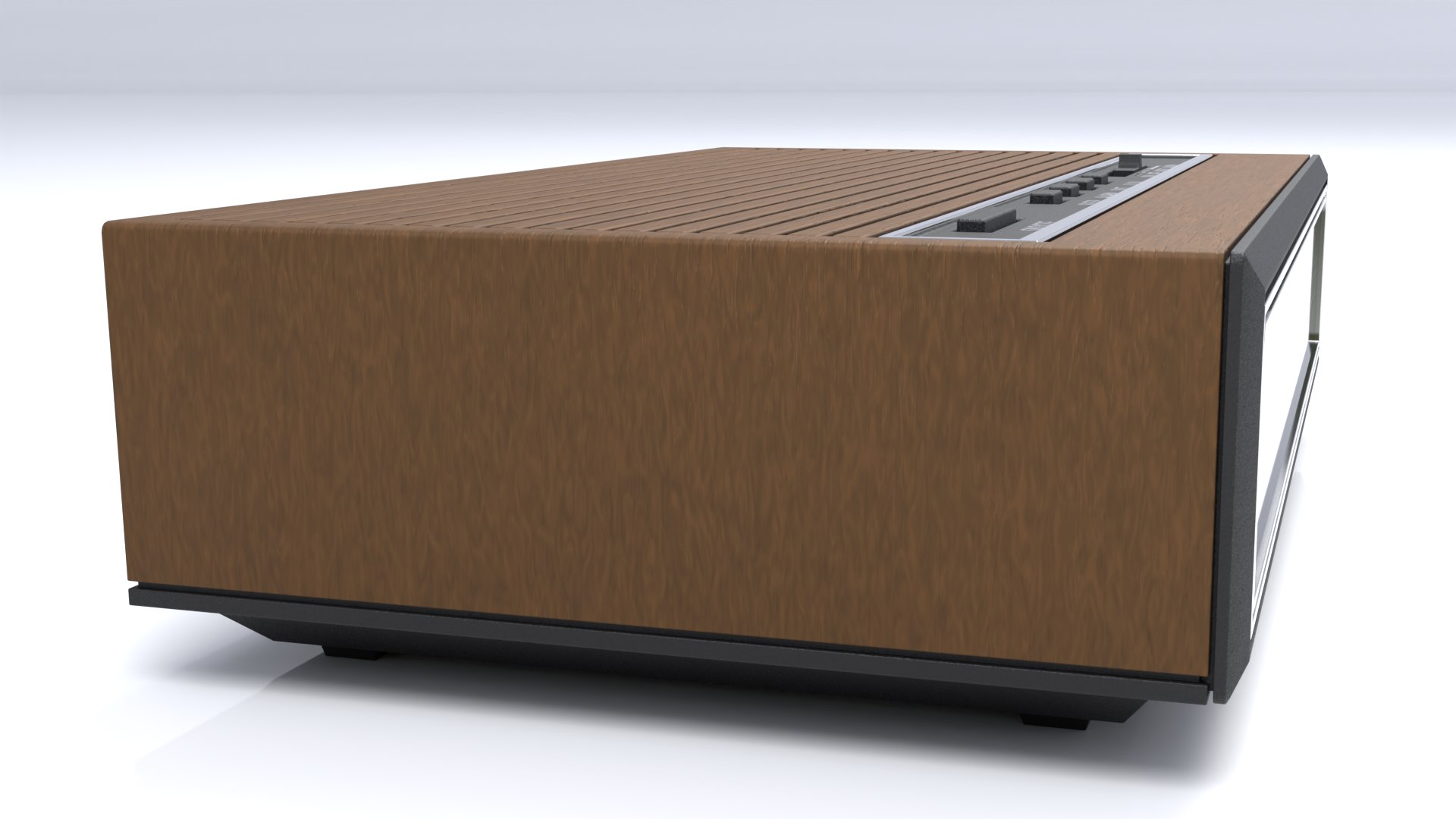 Digital Alarm Clock Radio 3D - TurboSquid 2418635