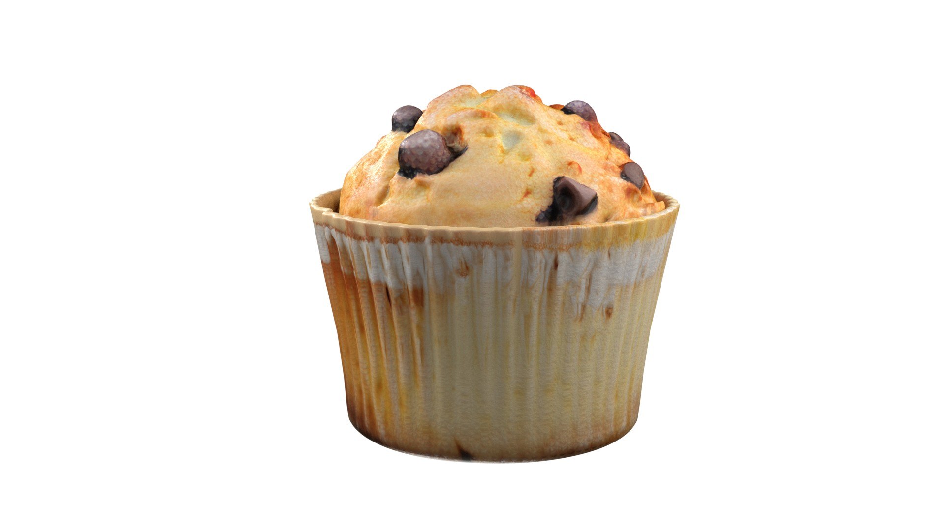 3D Muffin 18 Model - TurboSquid 2378577