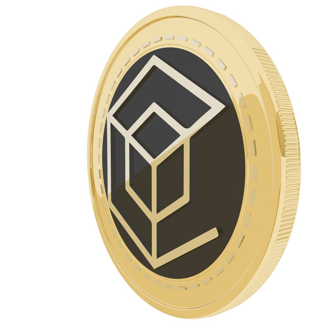 3D Contentbox Cryptocurrency Gold Coin model - TurboSquid 1783979