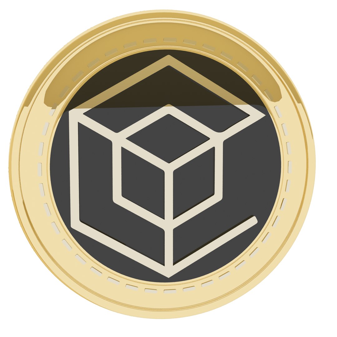 3D Contentbox Cryptocurrency Gold Coin model - TurboSquid 1783979