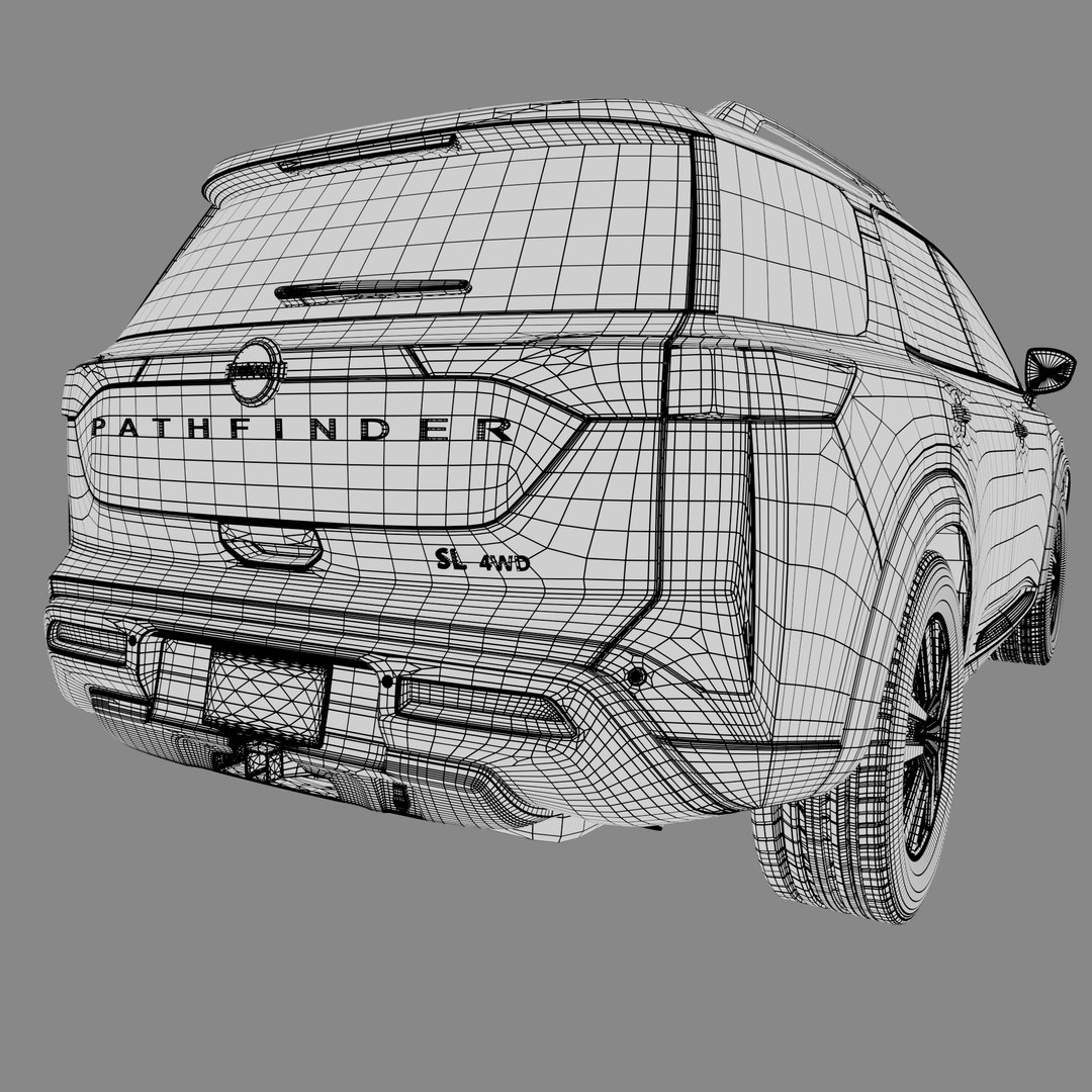 3D Nissan Pathfinder 2023 Model - TurboSquid 2061320