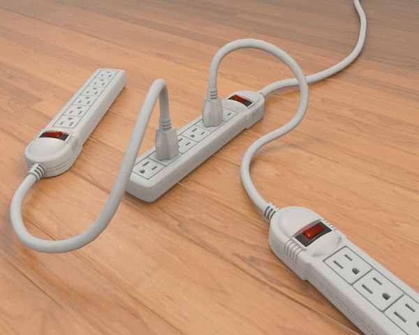 Power Strip 3D Models for Download | TurboSquid