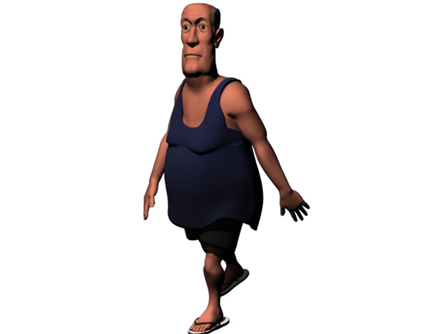 3dsmax fat man