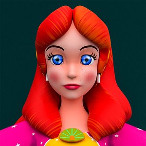 Low Poly 3D Princess Models | TurboSquid