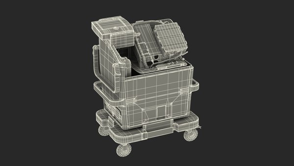 modelo 3d Sistema de cuidado de órganos de Transmedics con corazón ...
