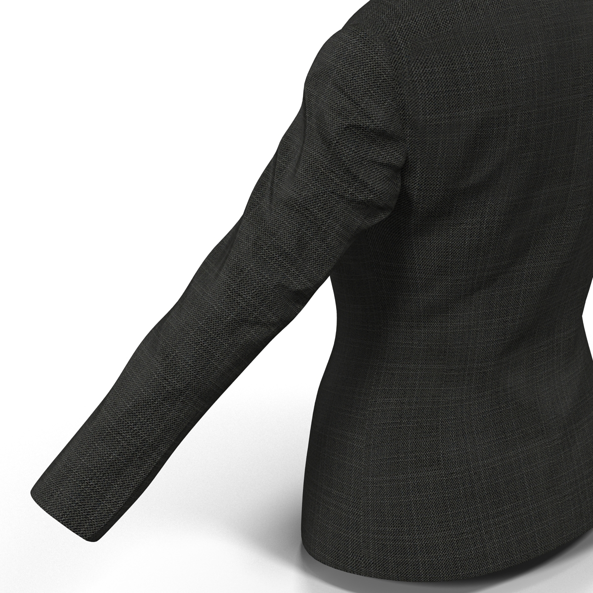 3d women suit jacket modeled