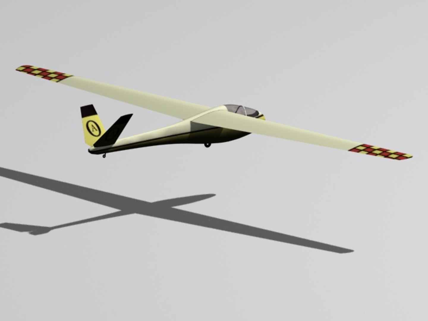 Glider 3d Max