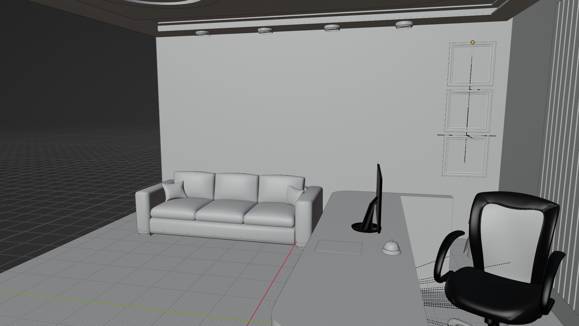 Hospital reception 3D model - TurboSquid 2061640