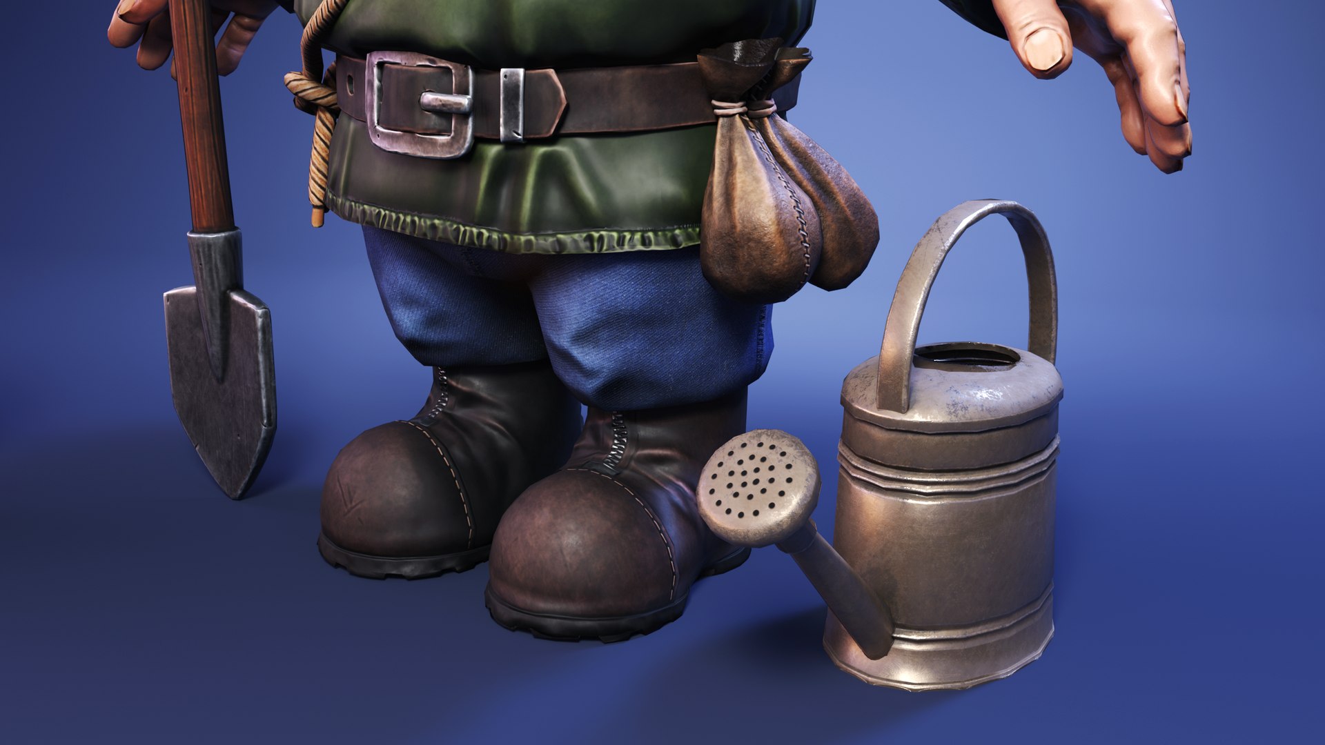 3D Stylized Garden Gnome - TurboSquid 1842033