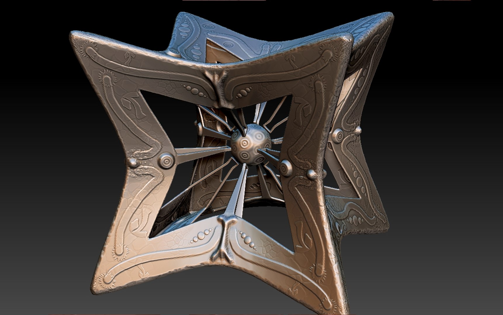 unique custom hand sculpted 3d 3ds