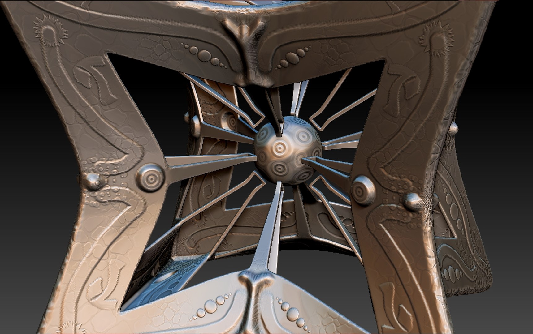 unique custom hand sculpted 3d 3ds