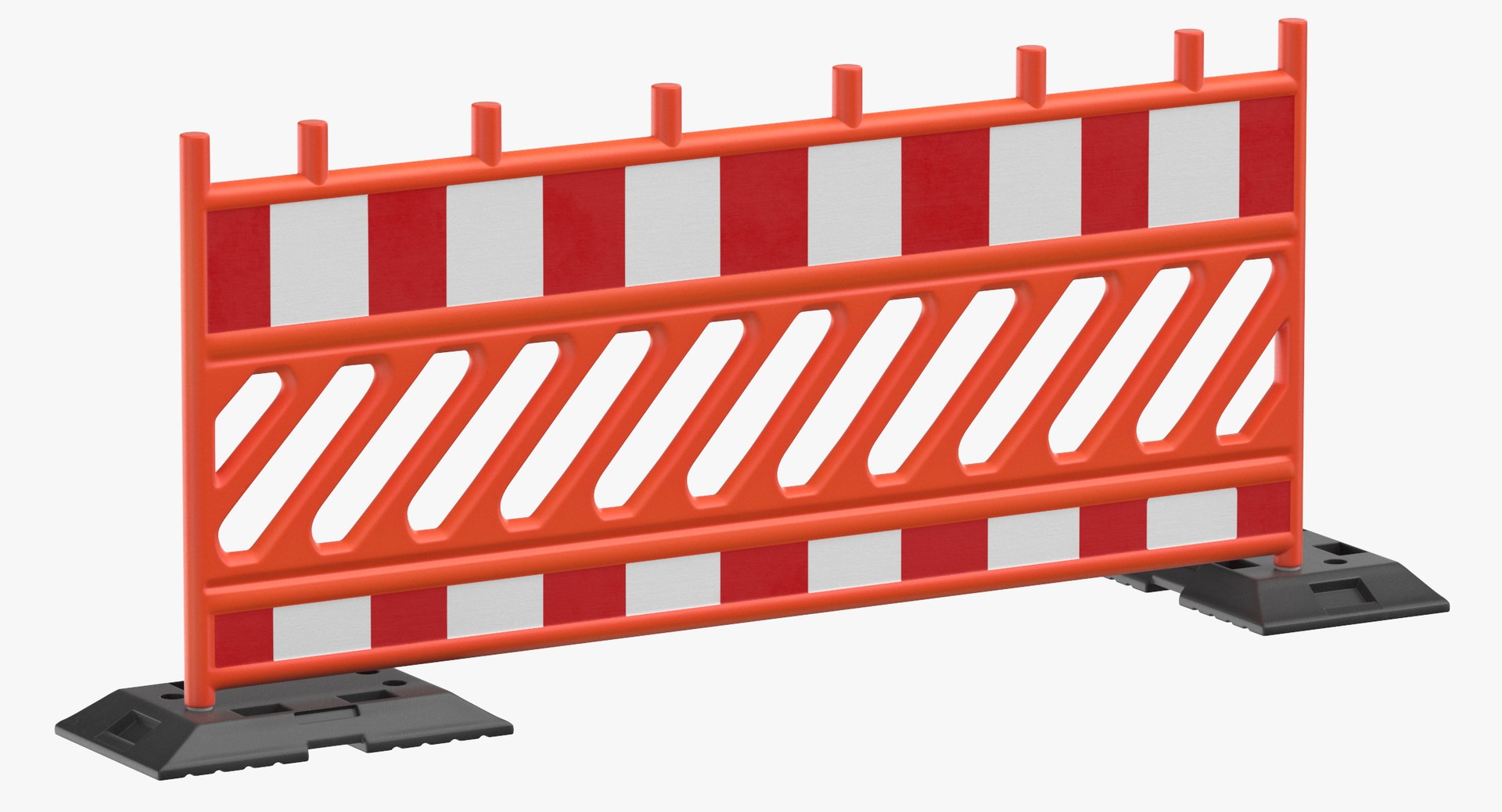 Construction barrier 3D model - TurboSquid 1377677