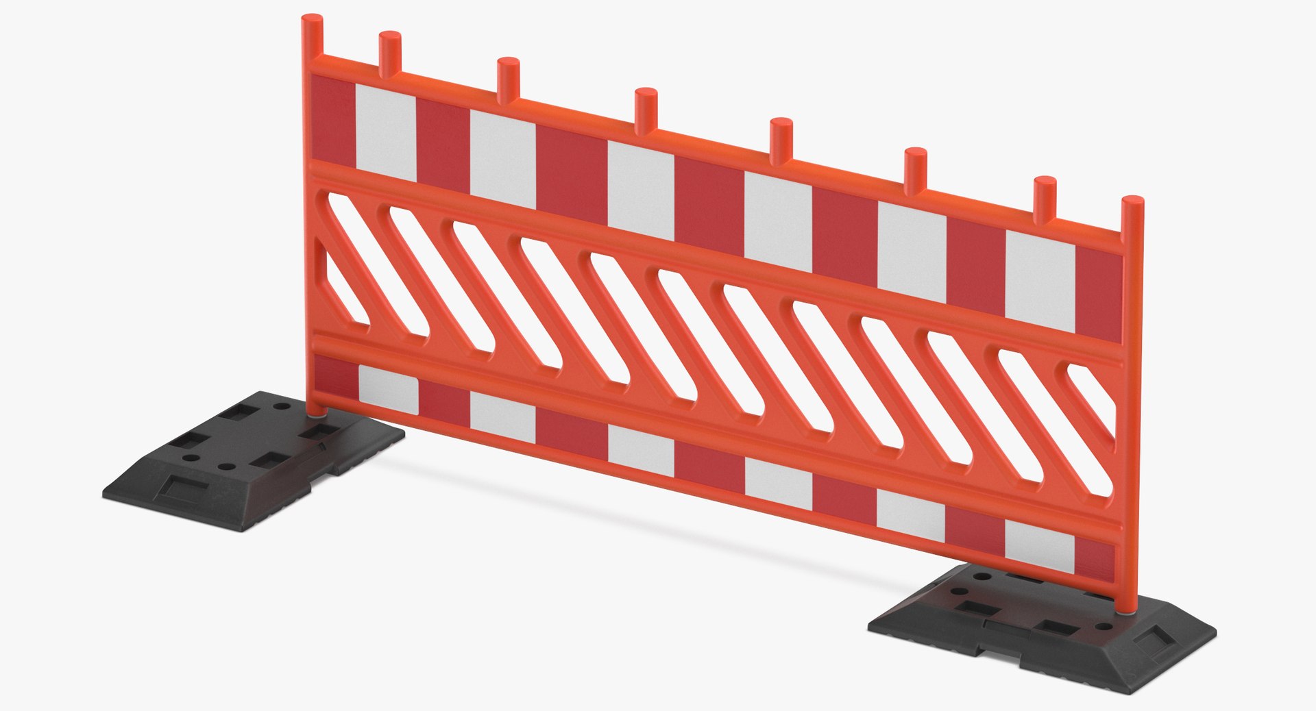 Construction barrier 3D model - TurboSquid 1377677