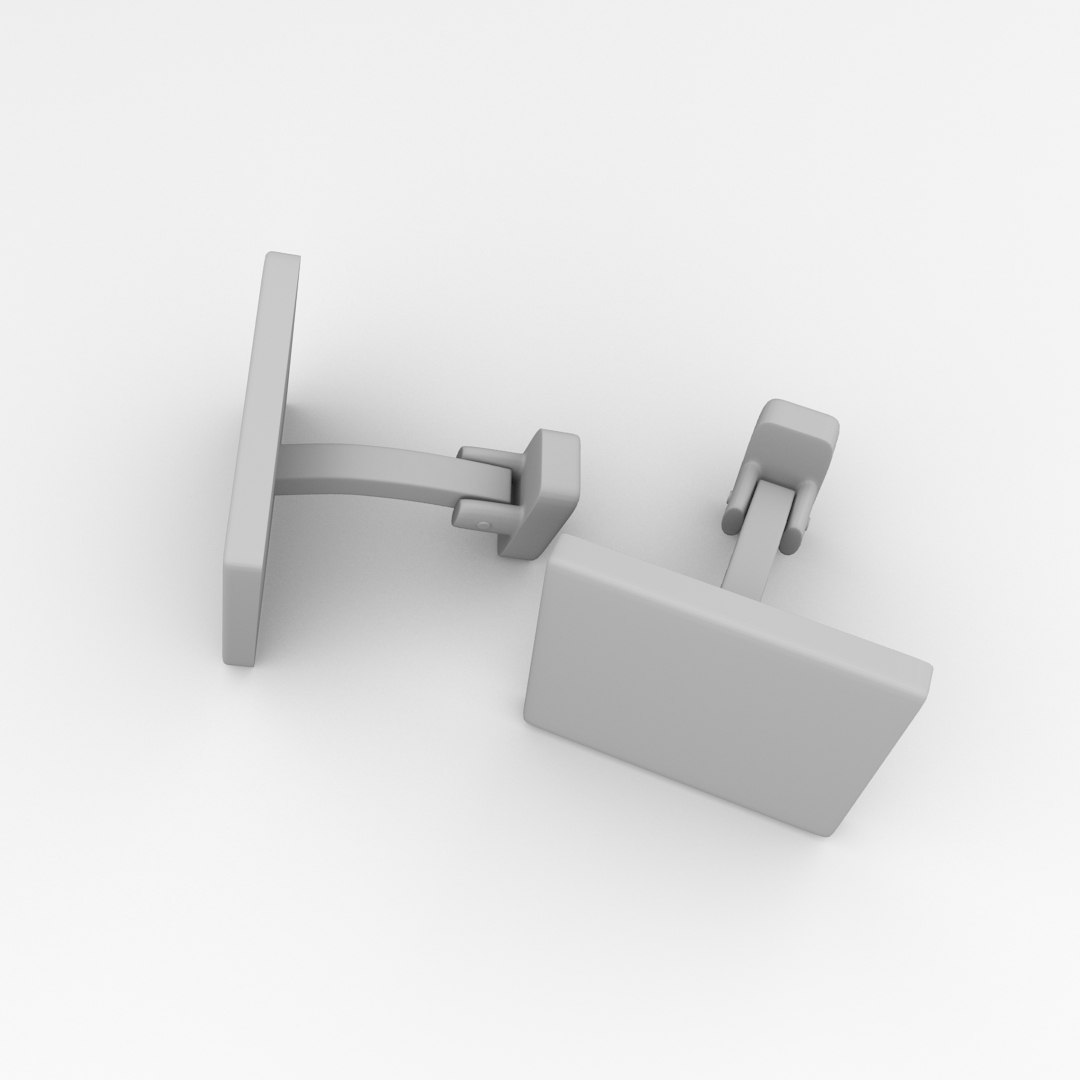Cufflinks Cuff 3d 3ds