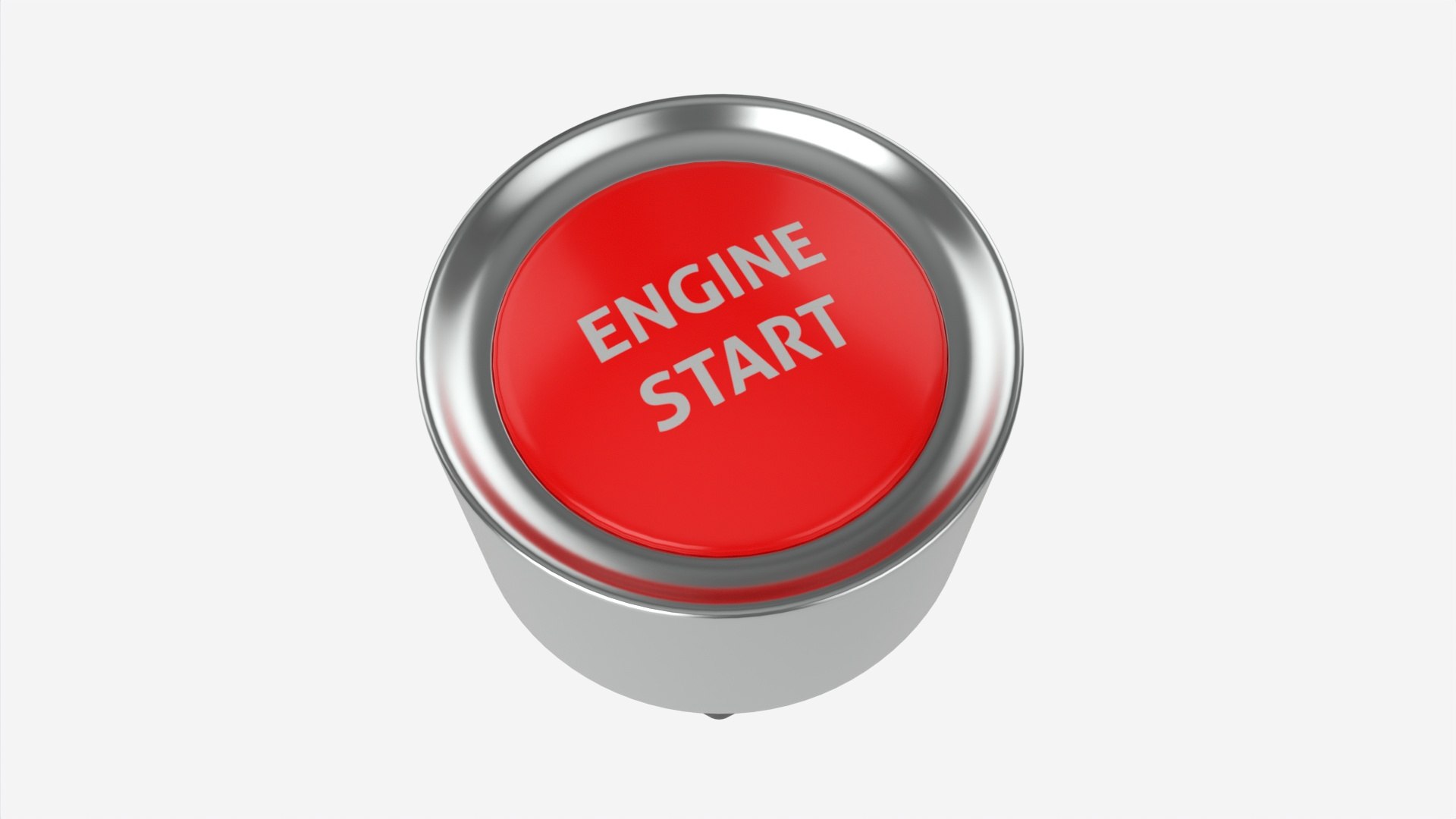 Engine Start Button Model - TurboSquid 1934200