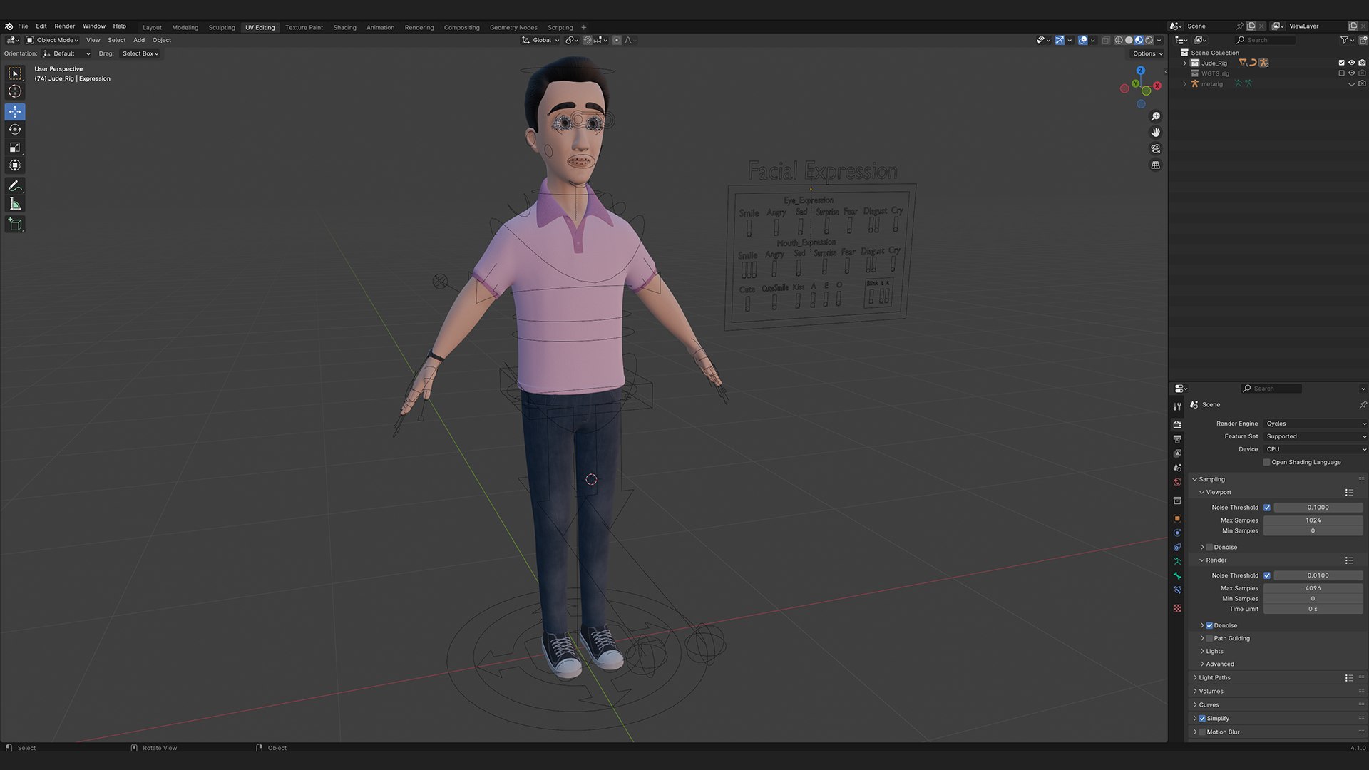 3D Cartoon-Common Man-Character BLENDER RIGGED 3D Model - TurboSquid ...