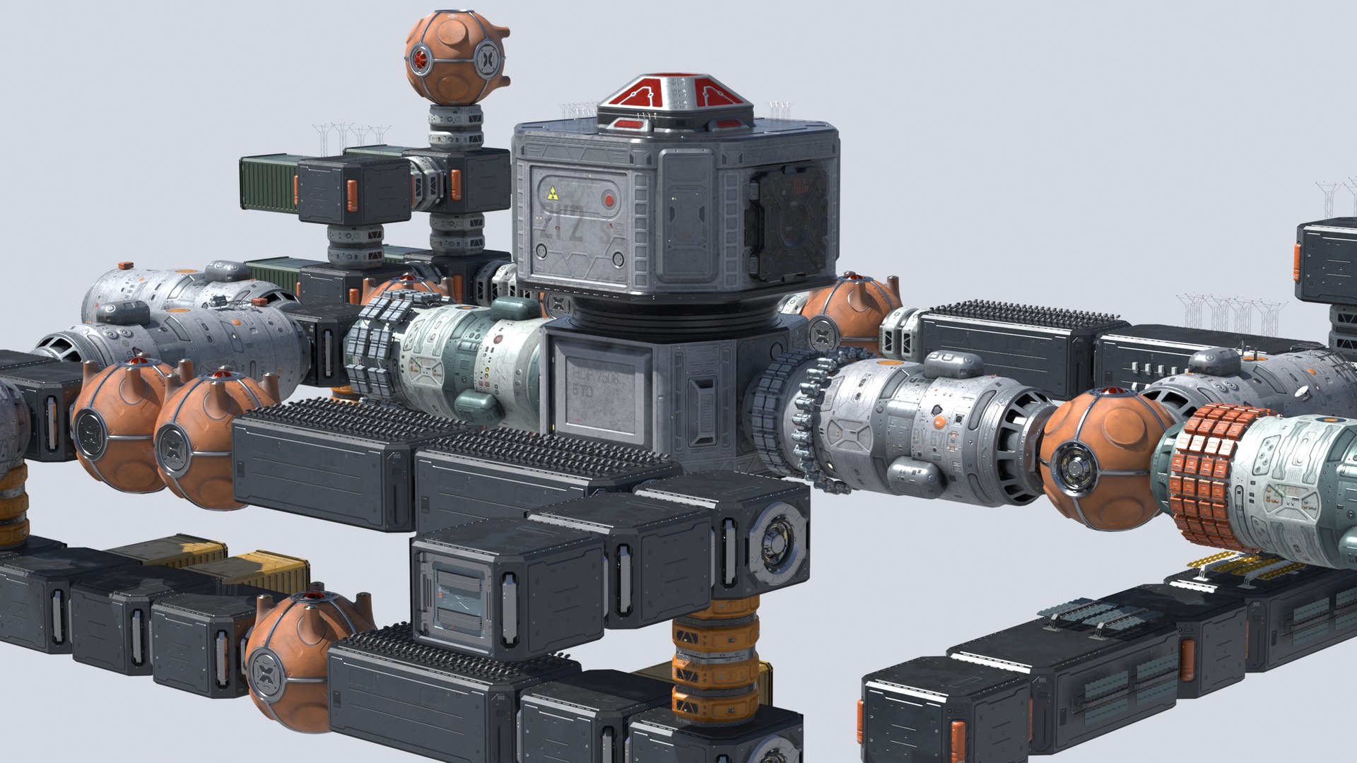 SpaceBOX 3D Model - TurboSquid 2145779