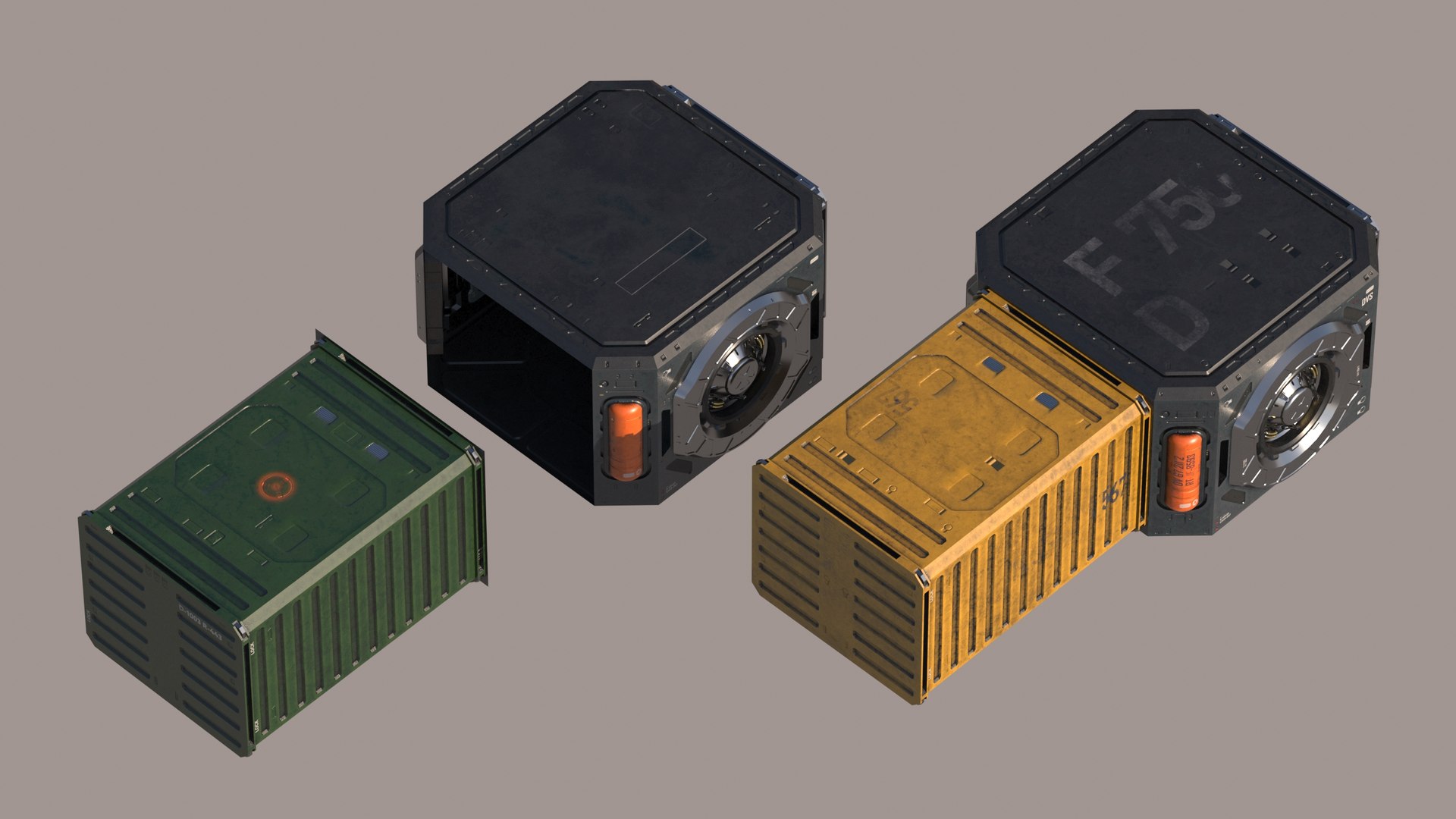 SpaceBOX 3D Model - TurboSquid 2145779