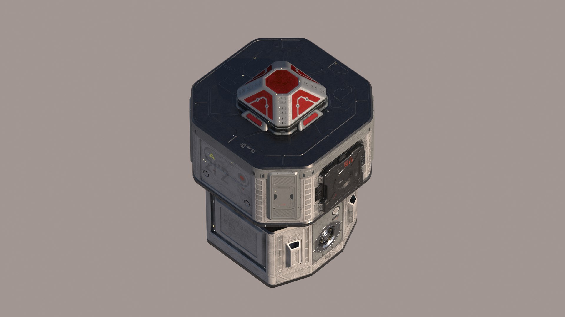 SpaceBOX 3D Model - TurboSquid 2145779