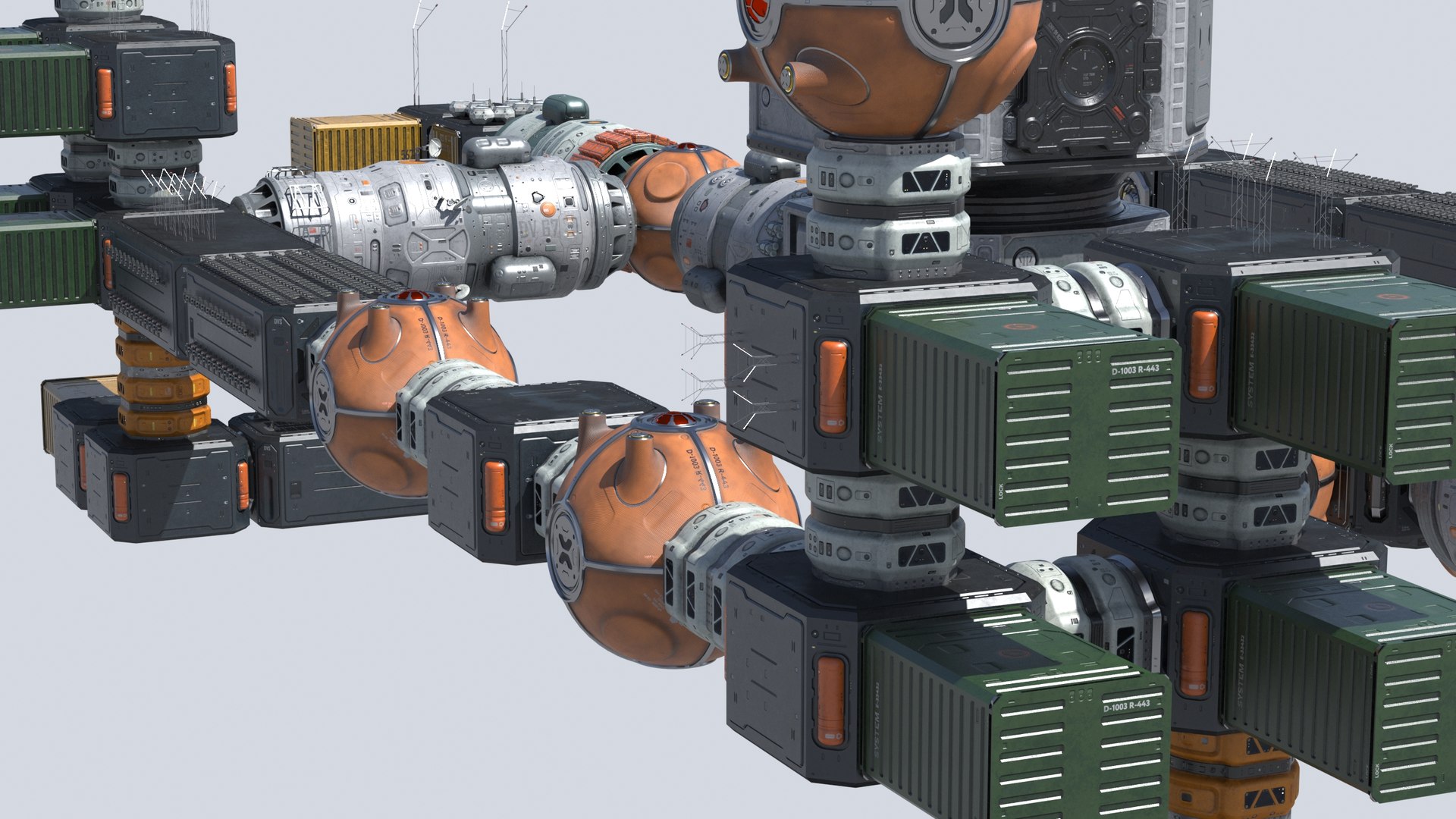 SpaceBOX 3D Model - TurboSquid 2145779