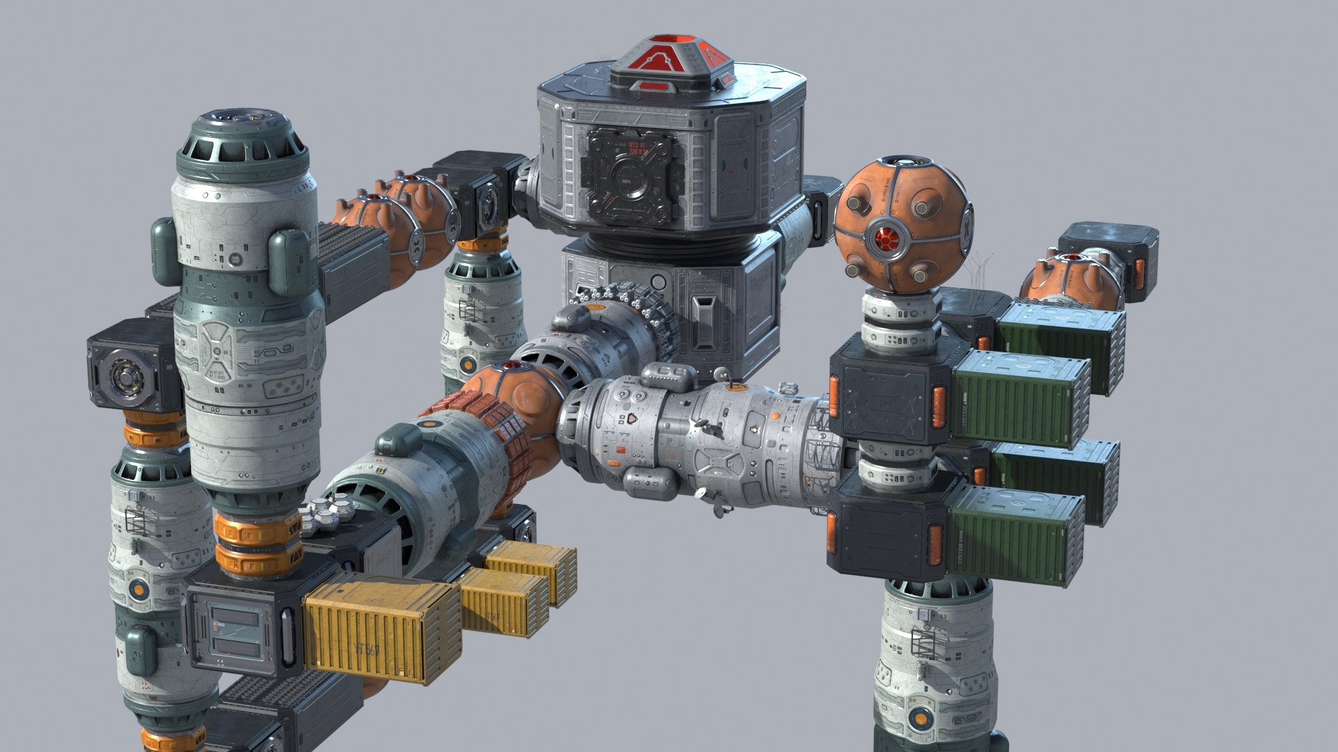 SpaceBOX 3D Model - TurboSquid 2145779