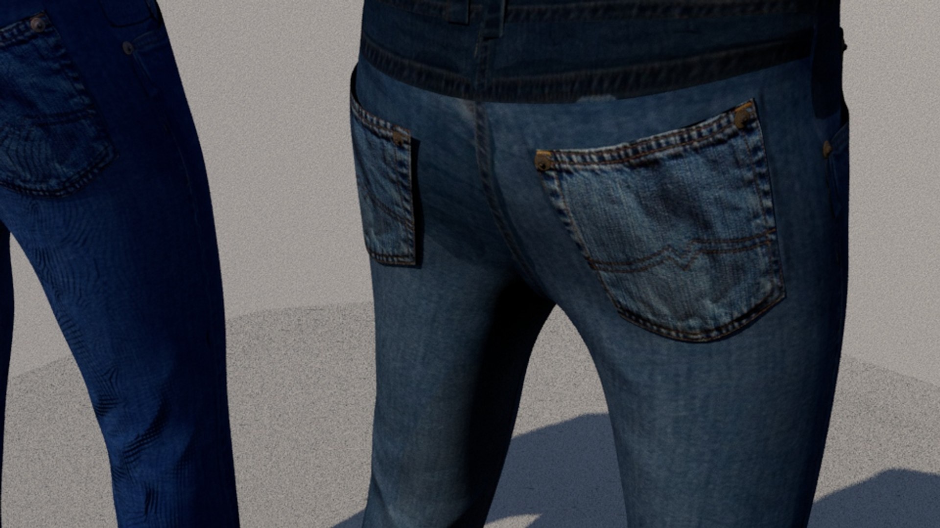 3D Model Man Jeans - TurboSquid 1380096