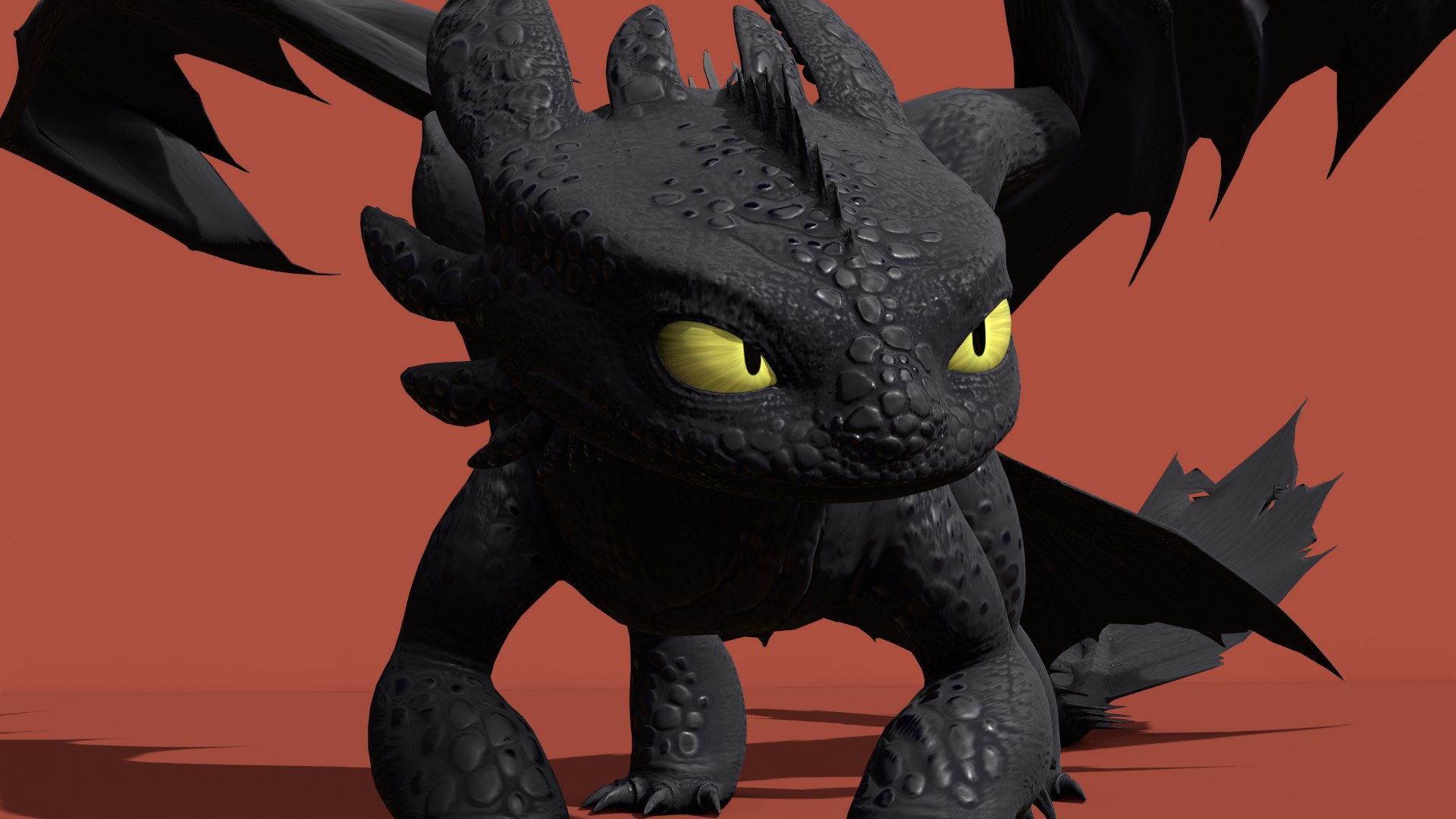 Elder Night Fury 3D Model - TurboSquid 2205319