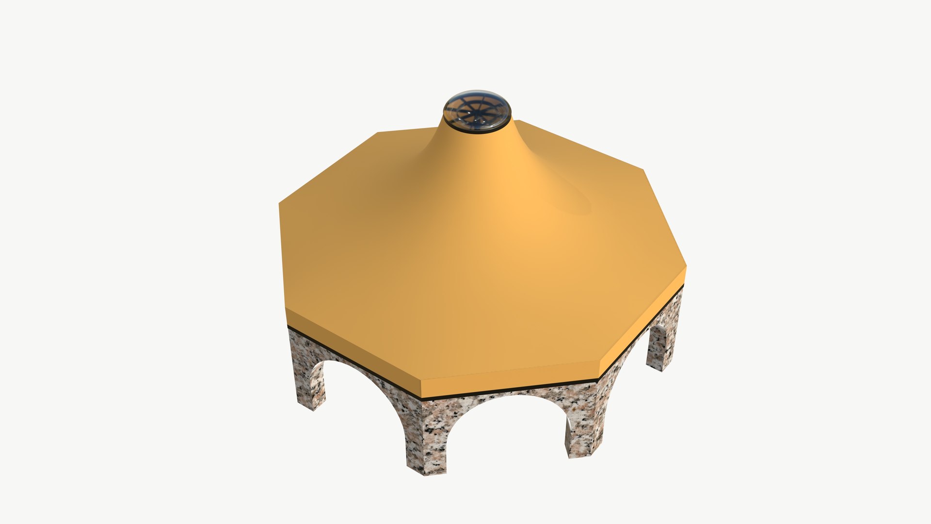 3D Tensile Structure Arch Conic Model - TurboSquid 2141070