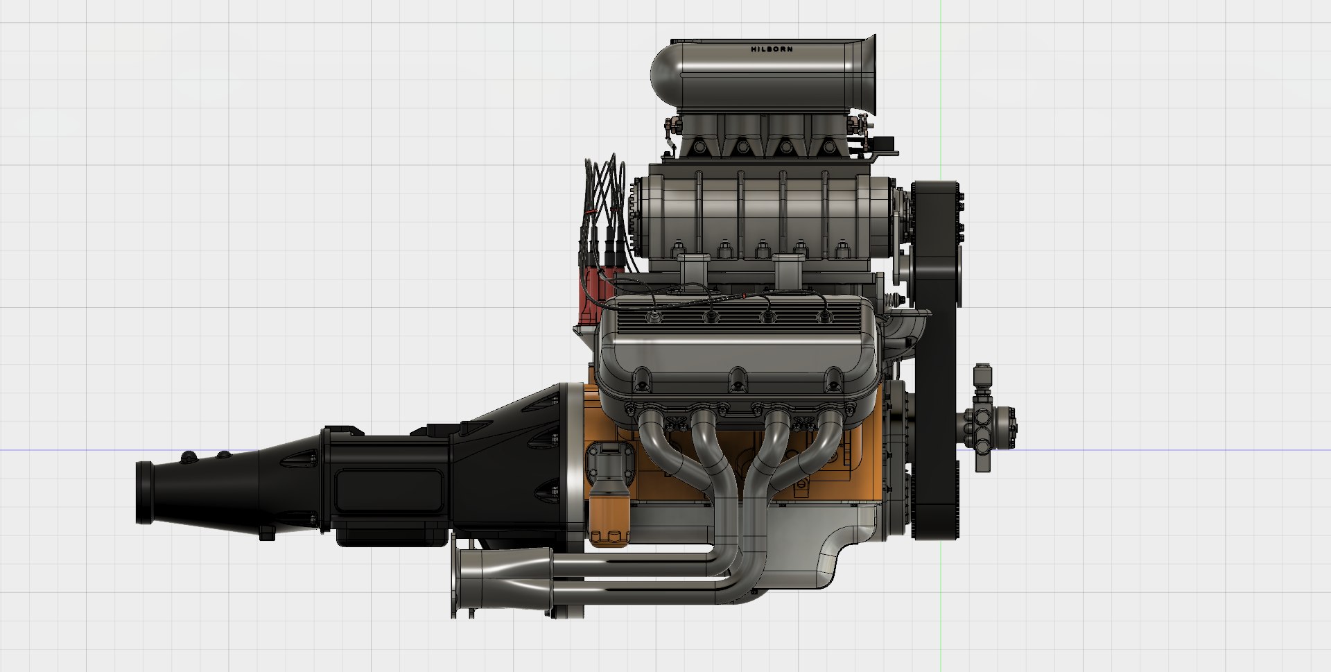 3D 1st Gen Hemi Engine - TurboSquid 1284750
