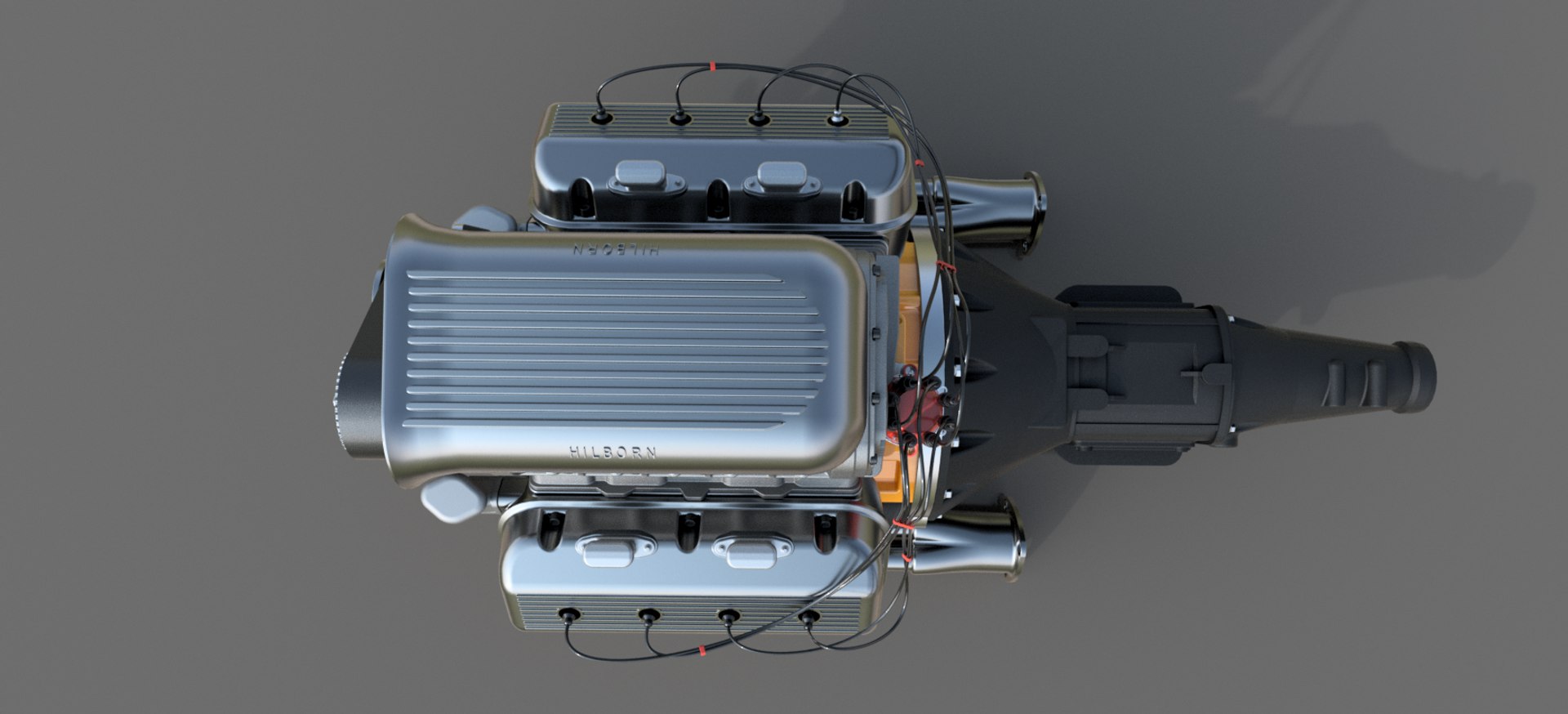 3D 1st Gen Hemi Engine - TurboSquid 1284750