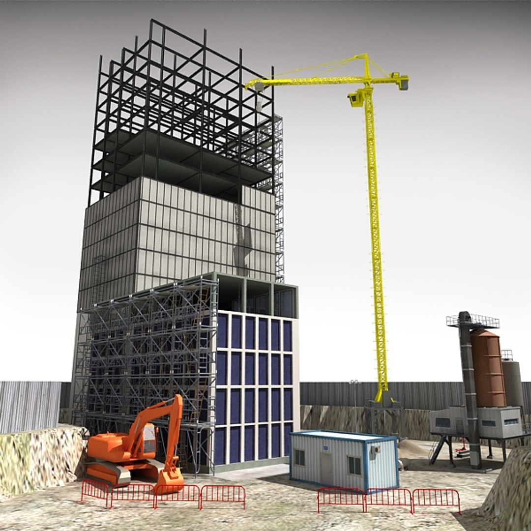 3d construction model