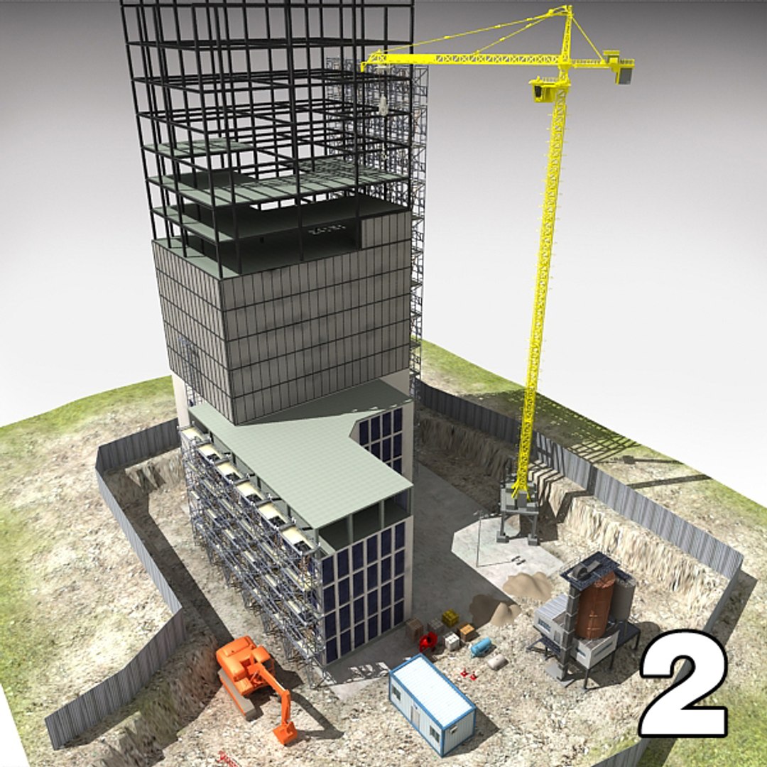 3d construction model