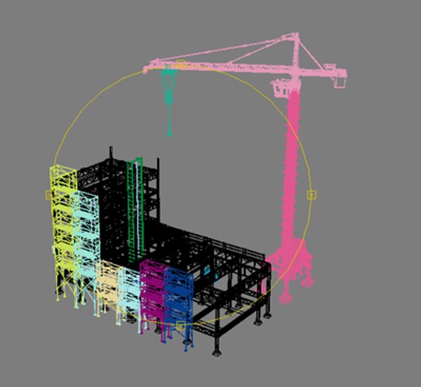 3d construction model