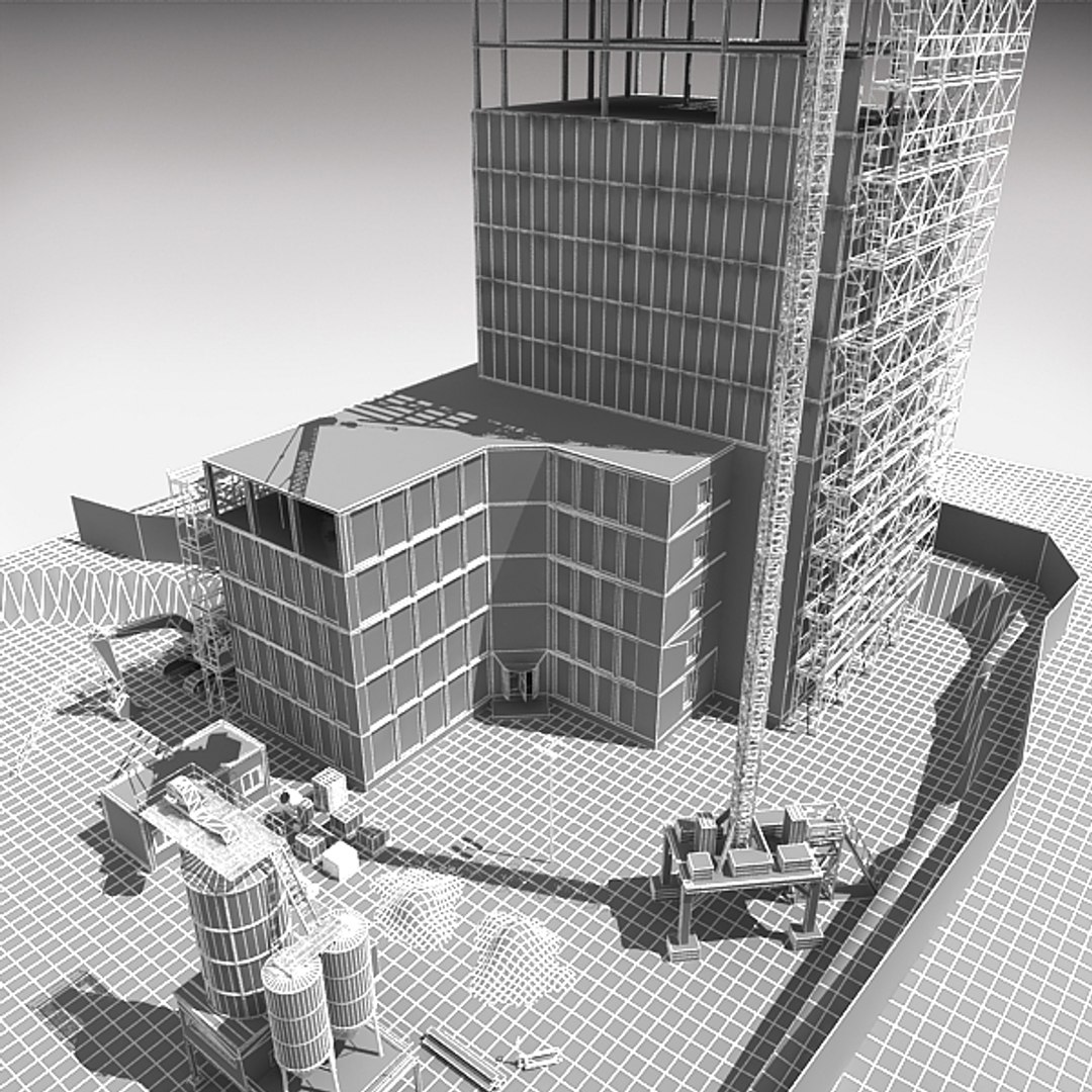 3d construction model