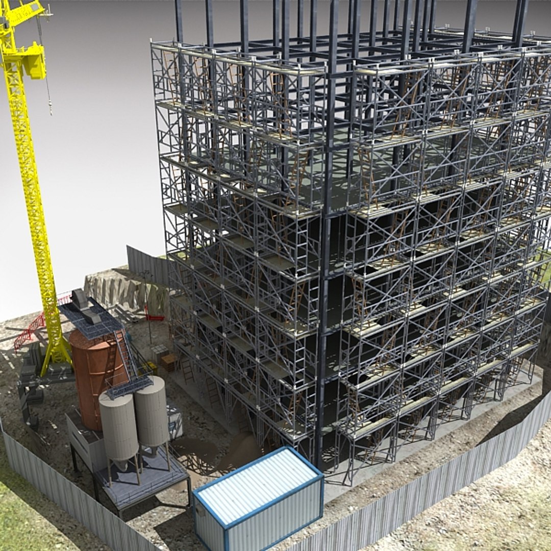 3d construction model