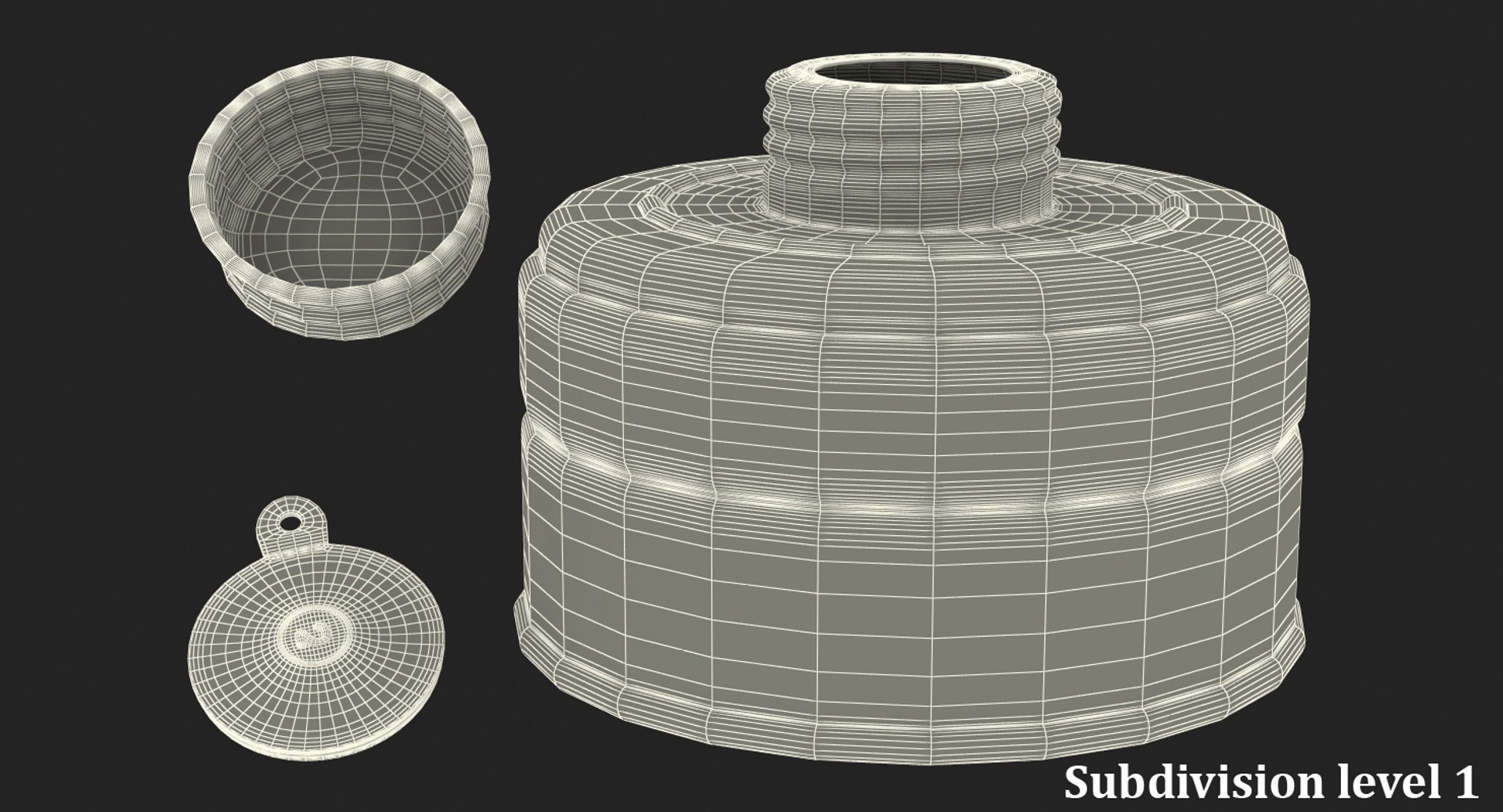 3D Model Filter Gas Mask - TurboSquid 1409701
