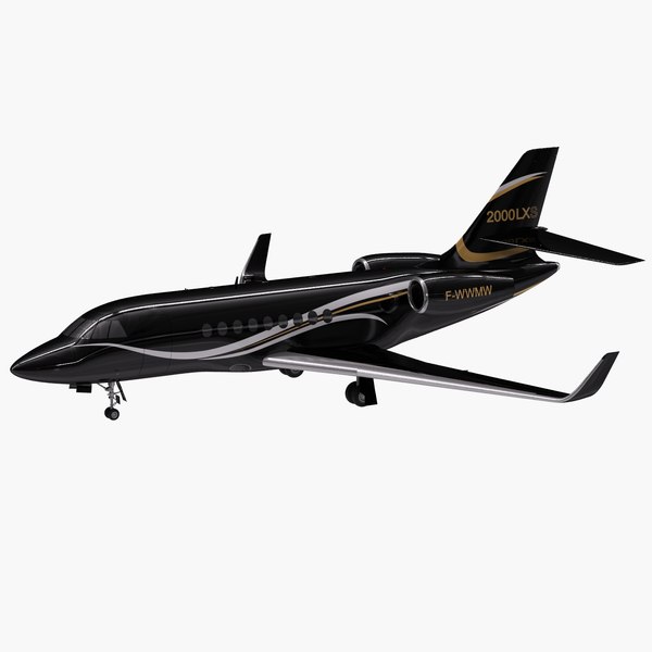 Dassault Falcon 2000 3D Models for Download | TurboSquid