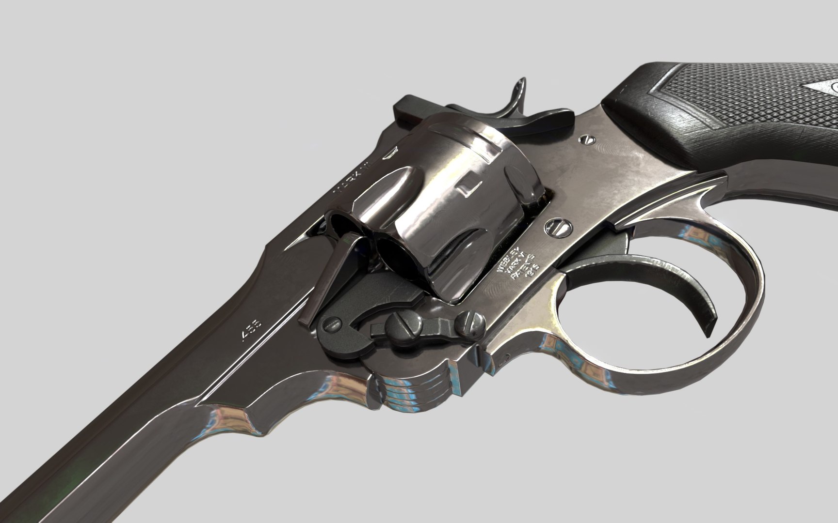 3D Ready Revolver - TurboSquid 1182066
