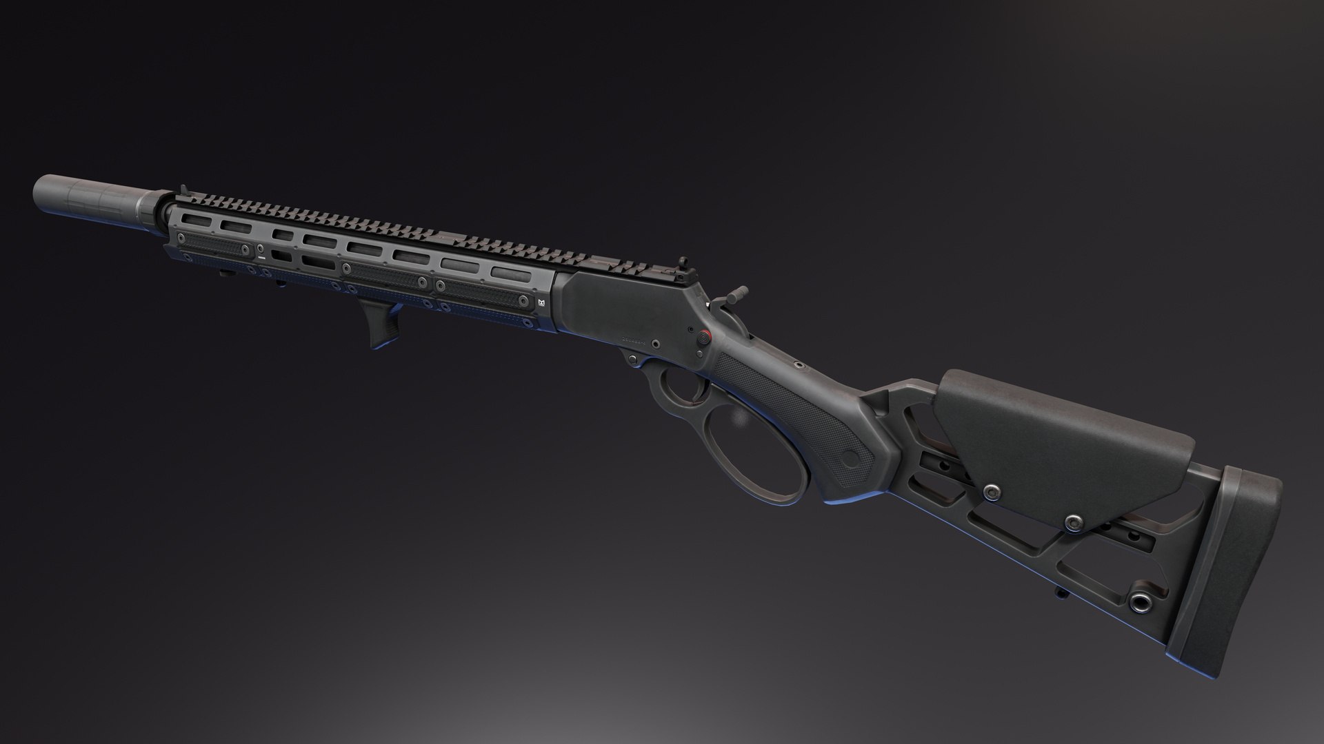 3D Marlin 1894 Dark Tracker - TurboSquid 2094964