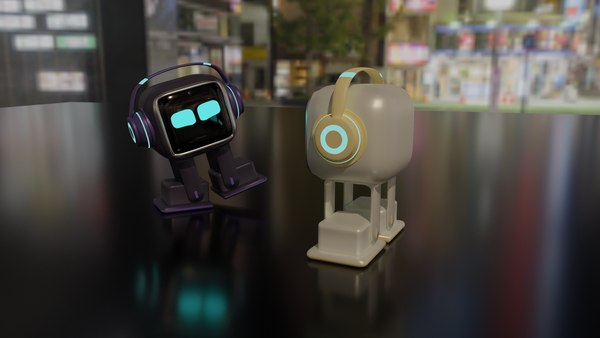 Emo ai desktop robot 3D - TurboSquid 1651434