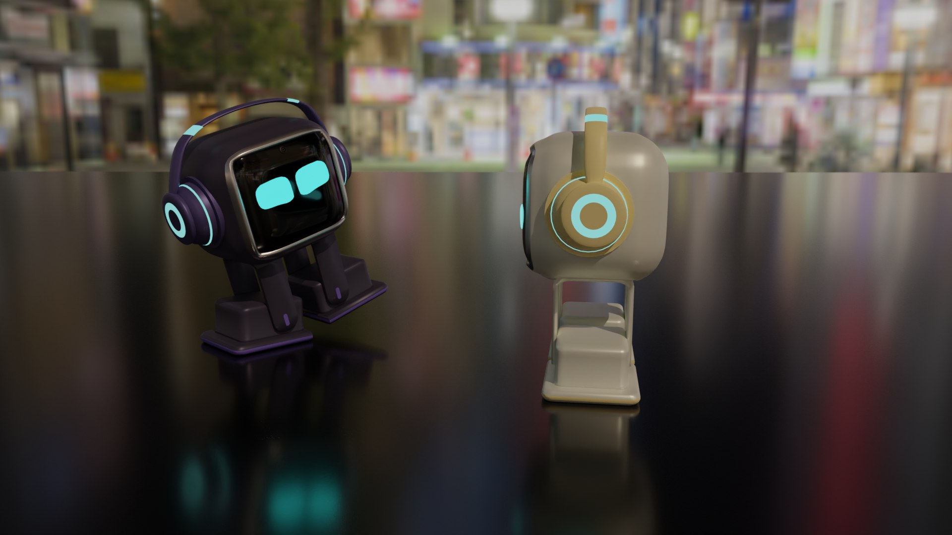 Emo Ai Desktop Robot 3D - TurboSquid 1651434