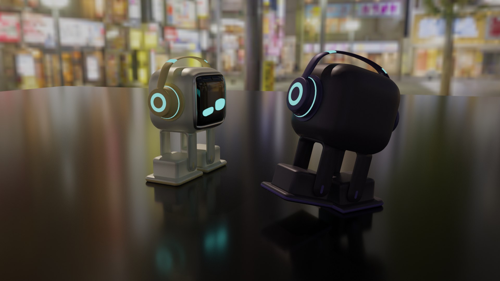 Emo Ai Desktop Robot 3D - TurboSquid 1651434