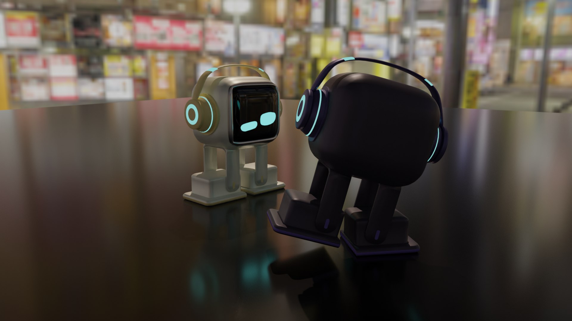 Emo Ai Desktop Robot 3D - TurboSquid 1651434