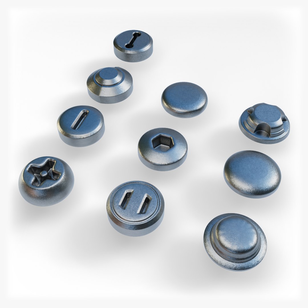 3D Model Simple Screws - TurboSquid 2265132