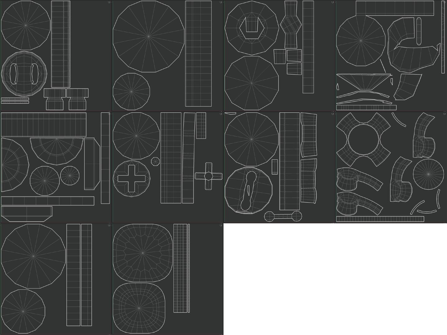 3D Model Simple Screws - TurboSquid 2265132