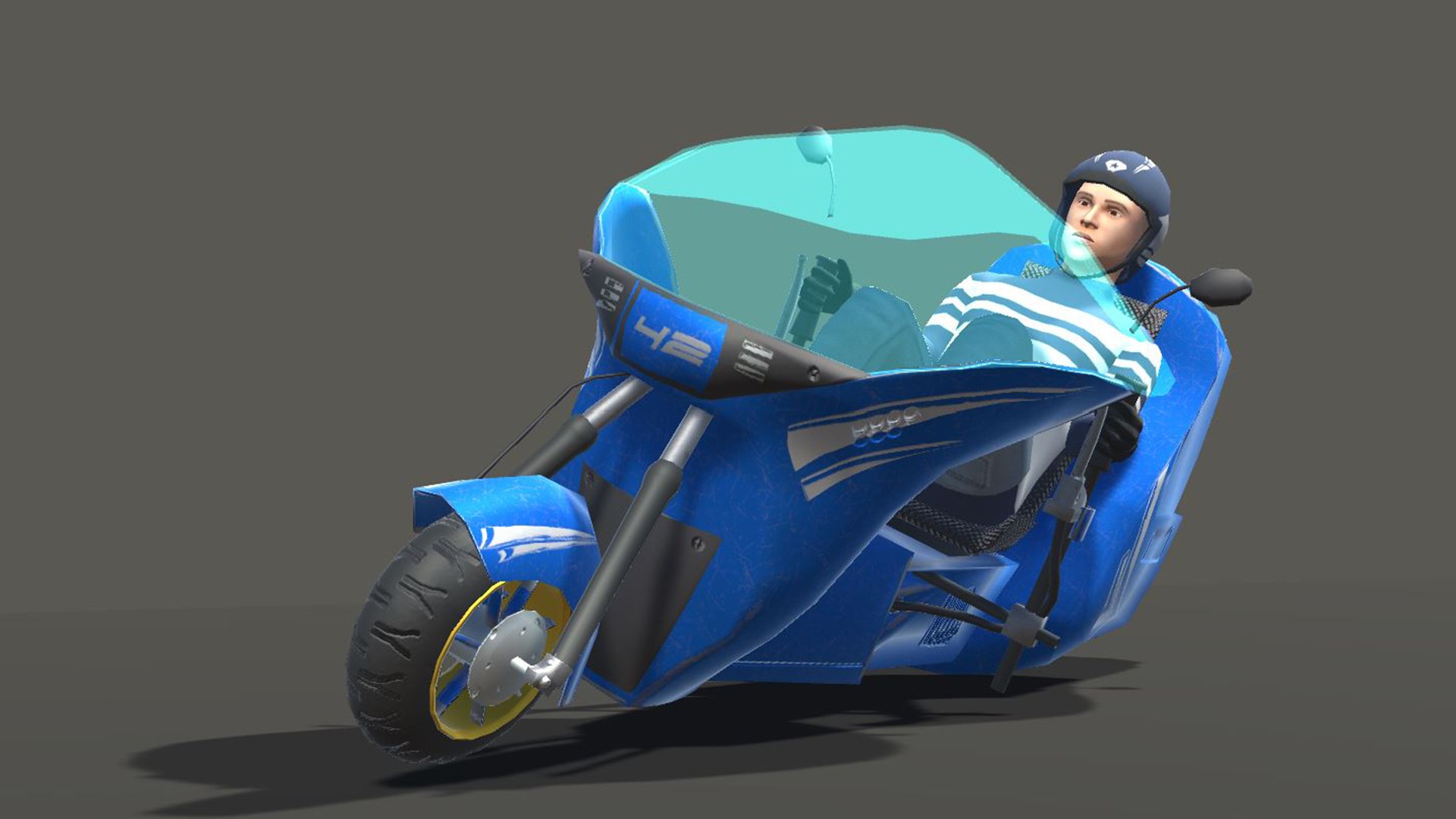 3D Uni Electrom Bike Animations Model - TurboSquid 1931948